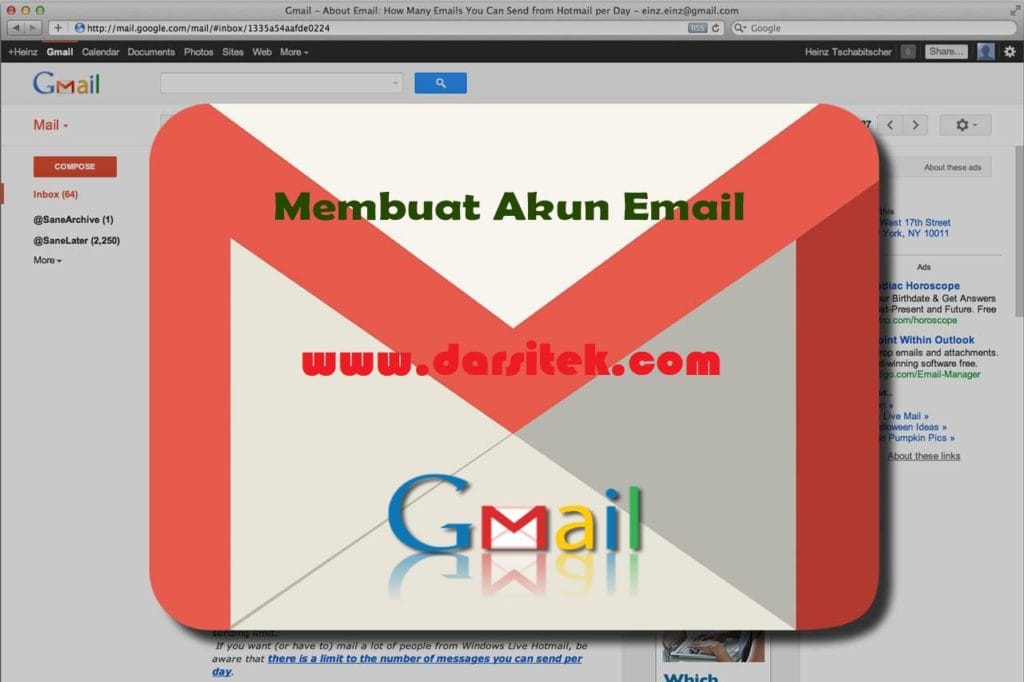 Cara Mudah dan Cepat Membuat Email Baru di Gmail - Asdar Id
