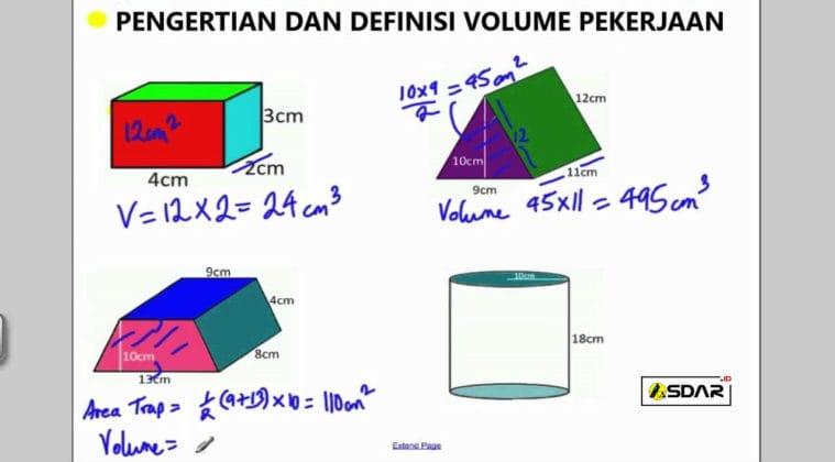 Pengertian dan Definisi Volume Pekerjaan - Asdar Id