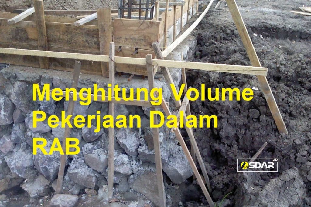 Cara Menghitung Volume Pekerjaan Dalam RAB - Asdar Id