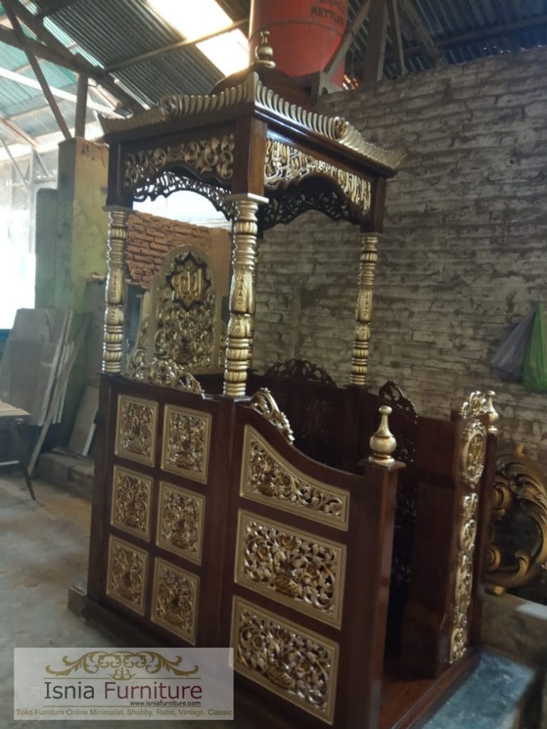 Agar Mimbar Masjid Tetap Awet, Berikut Tips Mudah Merawatnya - Asdar Id