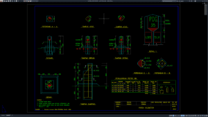 Download Gambar Patok Kilometer Format DWG AutoCAD - Asdar Id