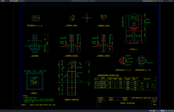 Patok Kilometer DWG Archives - Asdar Id