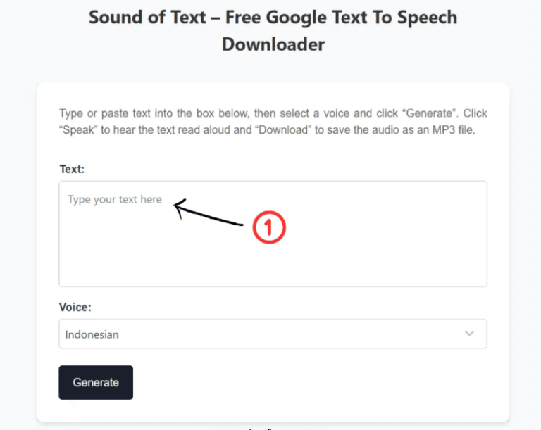 Bagaimana Cara Pakai Sound of Text Gratis - Asdar Id