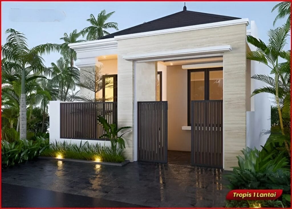 √(Lengkap) Download Gambar Kerja Rumah Tropis 1 Lantai DWG AutoCAD ...