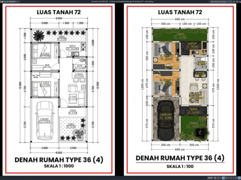 Balkon Rumah 2 Lantai AutoCAD Archives - Asdar Id