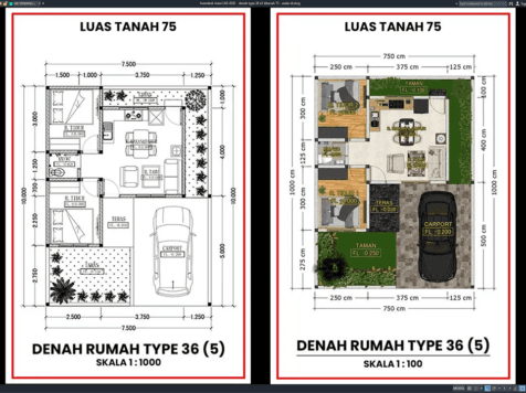 Balkon Rumah 2 Lantai AutoCAD Archives - Asdar Id